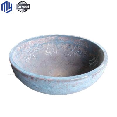 China High Pressure Thick Wall Hemispherical Head Customized Carbon Steel Head for Boiler Parts for sale