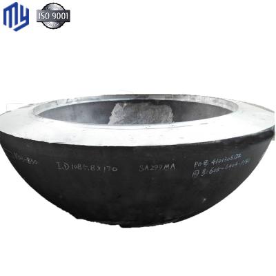 China Hot Forming of Hollow Ball Customized 2000mm Pressure Vessel Heads with ODM Support for sale