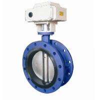 China Customized Support Butterfly Valves With Pneumatic Actuator and Double Flange for ODM for sale