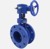 China Customized Support Butterfly Valves With Pneumatic Actuator and Double Flange for ODM for sale