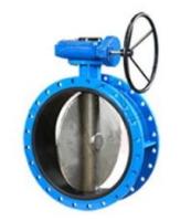 China Customized Support Butterfly Valves With Pneumatic Actuator and Double Flange for ODM for sale