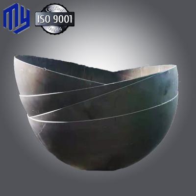 China Mild Carbon Steel Dished Tank End Ellipsoidal Head with Customized Design and Casting for sale