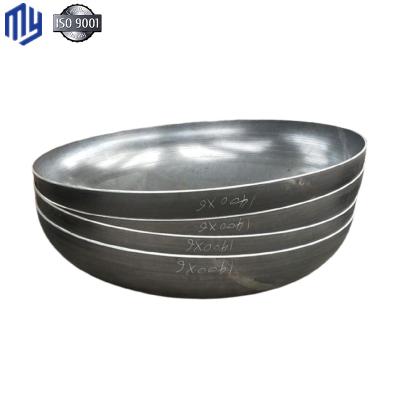 China Casting ASME Standard Torispherical Head for Pressure Vessel Boiler Part Steel Dish End for sale