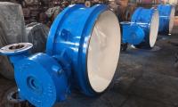 China Customized Service Double Eccentric Flanged Butterfly Valve with Ductile Iron Body Material for sale