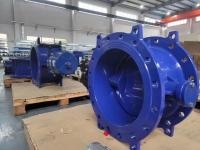 China Customized Double Flanged Double Offset Eccentric Butterfly Valve with Pneumatic Electric Actuator for sale