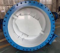 China Customized Double Flanged Double Offset Eccentric Butterfly Valve with Pneumatic Electric Actuator for sale