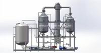 China Stainless Steel Multi-Effect Falling Rising-Film Evaporator for Gelatin Direct Supply for sale