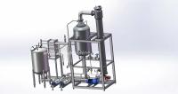 China Stainless Steel Multi-Effect Falling Rising-Film Evaporator for Gelatin Direct Supply for sale