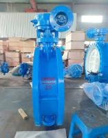 China Complete Certificate Butterfly Valves DIN BS JIS Flange DI CI WCB Body Double Flange for sale