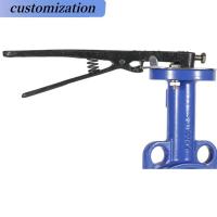 China Normal Temperature Wafer Butterfly Valve Template for OEM Port Size Needs for sale
