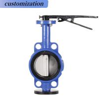 China Normal Temperature Wafer Butterfly Valve Template for OEM Port Size Needs for sale