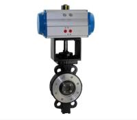 China Customized Service Standard Excellent Water Media Pneumatic Actuator Butterfly Valve for sale