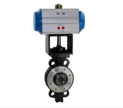 China Customized Service Standard Excellent Water Media Pneumatic Actuator Butterfly Valve for sale