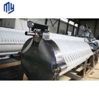 China Stainless Steel Cellulose Filter Cotton Filtering Machine for Customized Gelatin Equipment for sale