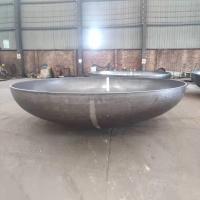 China Standard Fordge Flat 200mm To 3000mm Stainless Steel Carbon Steel Elliptical Hemisphere Dish Head Bottom for sale