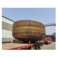 China ASME Standard Pressure Vessel Heads 3000mm Diameter Hot Forming Elliptical Dish Head for sale