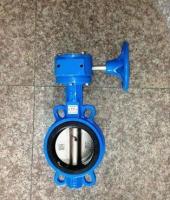 China Industrial Usage Butterfly Valve Gear Type Steel Handle with Customized Support for sale