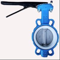 China Industrial Usage Butterfly Valve Gear Type Steel Handle with Customized Support for sale