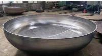China Large Diameter Hot Pressing Hemispherical Head for Carbon Steel Pressure Vessel for sale