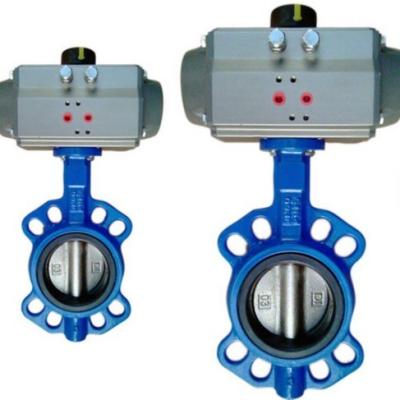 China Soft Seal Turbine Wafer Butterfly Valve for Customization and Long-lasting Performance for sale