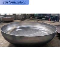 China 800*3mm Stainless Steel Dish Head for Customized Pressure Vessels in Oil Gas Industry for sale
