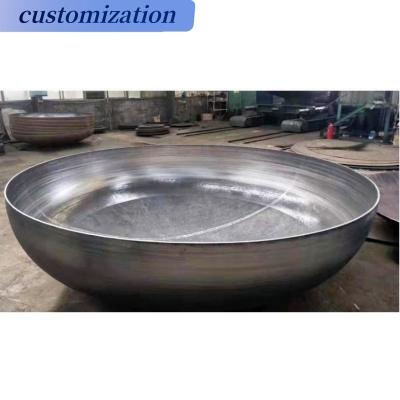 China 800*3mm Stainless Steel Dish Head for Customized Pressure Vessels in Oil Gas Industry for sale