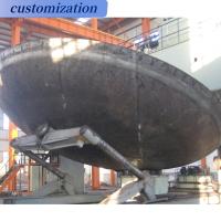 China 800*3mm Stainless Steel Dish Head for Customized Pressure Vessels in Oil Gas Industry for sale