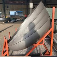 China Custom Carbon Steel Dished Elliptical Tank Head for Pressurized Industrial Vessels for sale