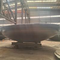 China Welding Connection Carbon Steel Elliptical Tank Head Dished End Making as per Drawing for sale