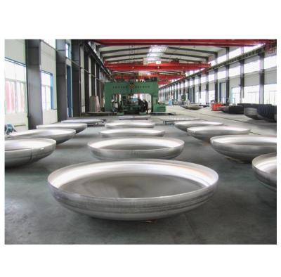 China Circle Head Stainless Steel Elliptical Dish End for Pressure Vessel Tank for sale
