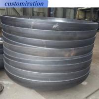 China Hot Forming Pressing Carbon Steel Elliptical Tank Container Head for Customized Needs for sale