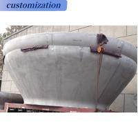 China Customized Support OEM 304 Stainless Conical Head Cone Steel End for Tank End Bottoms for sale