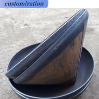 China Customized Support OEM 304 Stainless Conical Head Cone Steel End for Tank End Bottoms for sale