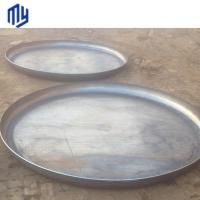 China Pressing Carbon Steel Flange Flat Dished Head End for Tanks Complete Certificate for sale