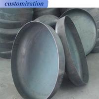 China Pressing Carbon Steel Flange Flat Dished Head End for Tanks Complete Certificate for sale
