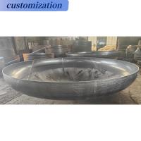 China Stainless Steel 304/316 Pressing Dish Head for ASME Carbon Steel Pressure Vessel Tank for sale
