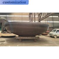China Stainless Steel 304/316 Pressing Dish Head for ASME Carbon Steel Pressure Vessel Tank for sale