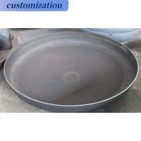 China Welding Connection Carbon Steel F D Flanged Dish End Dished Heads for Customized Size for sale