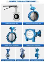 China Medium Temperature Double Flange Metal Seated Butterfly Valve for sale