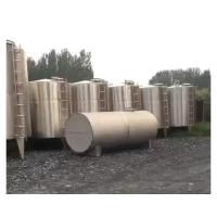 China Reference Manual 1000L Stainless Steel Milk Mixing Tank for Beverage Production Line for sale