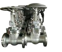 China 3 Inch CF8 Stainless Steel Flange Gate Valve with Y Type Strainer and Manual Control for sale