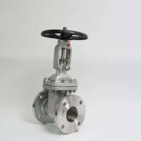 China 3 Inch CF8 Stainless Steel Flange Gate Valve with Y Type Strainer and Manual Control for sale