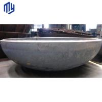 China Depends on specifications Iron Cast Pressing Dished End for Boil Pressure Vessel Tanks for sale