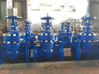 China DIN F6 Standard 4 inch Industry Knife Gate Valve with Stainless Steel Wheel Handle for sale