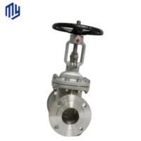 China Flange Type Resilient Seated Handwheel Rising Stem Sluice Gate Valve for Industrial for sale