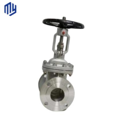 China Flange Type Resilient Seated Handwheel Rising Stem Sluice Gate Valve for Industrial for sale