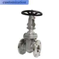 China Flange Type Resilient Seated Handwheel Rising Stem Sluice Gate Valve for Industrial for sale