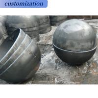China Welding Connection 1000mm Large Metal Half Sphere for Customized Spherical Tank Heads for sale