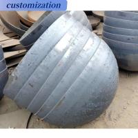 China Welding Connection 1000mm Large Metal Half Sphere for Customized Spherical Tank Heads for sale