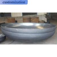 China Customized Tank Dished End Torispherical Dish Heads for Stainless Steel Pipes Durable for sale
